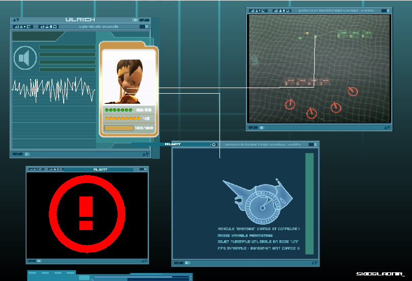 Fanarts > Visionnage : interface de Jérémie dans l'usine • Code Lyoko ...